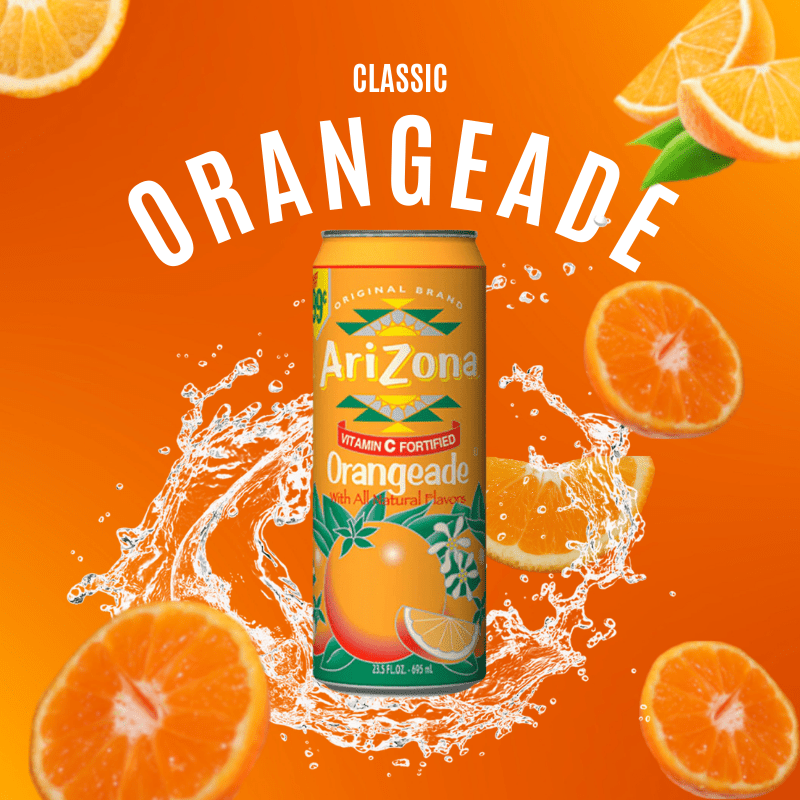 Experience the Classic American Orangeade with Arizona's Unforgettable ...