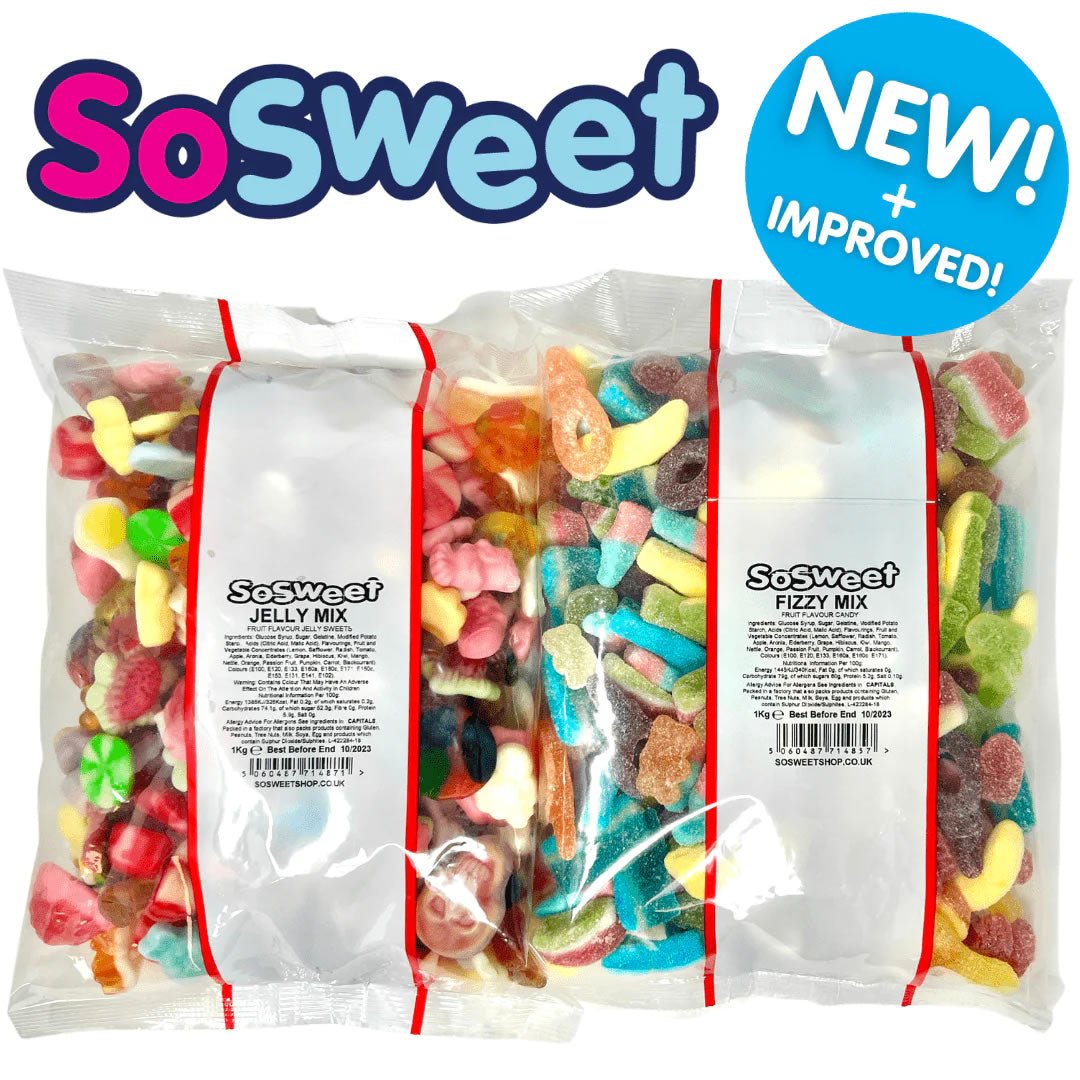1kg Sweets Online | 2 for £10 Pick n Mix Deal | SoSweet