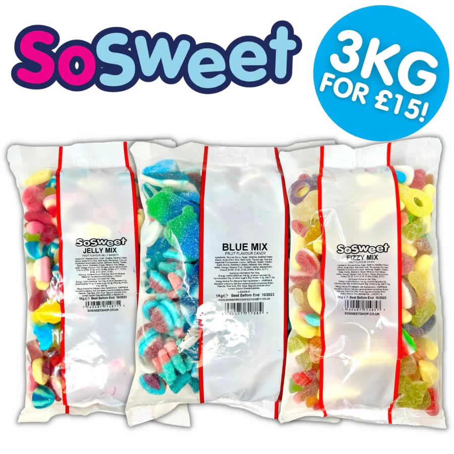 SoSweet's Exclusive Sweets Collection - Pick 'n' Mix, American Candy ...