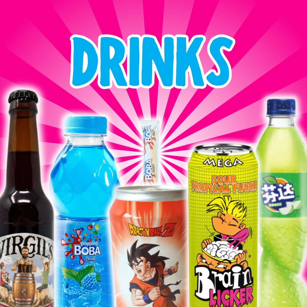 Explore Top Drinks: Coca Cola, Pepsi, Fanta, Boba & More – SoSweet