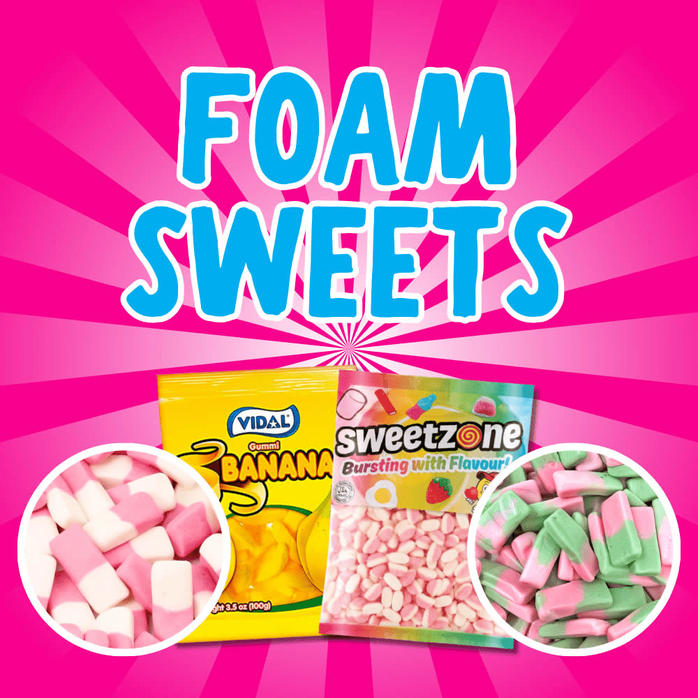 Foam Sweets and Confectionery Delights | SoSweet - Explore our Variety