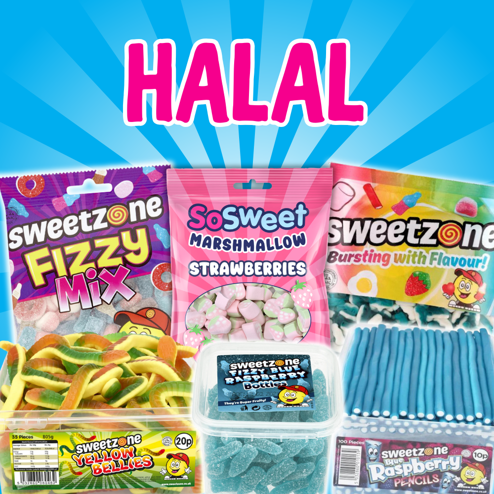 Explore our wide range of 100% certified Halal sweets – SoSweet