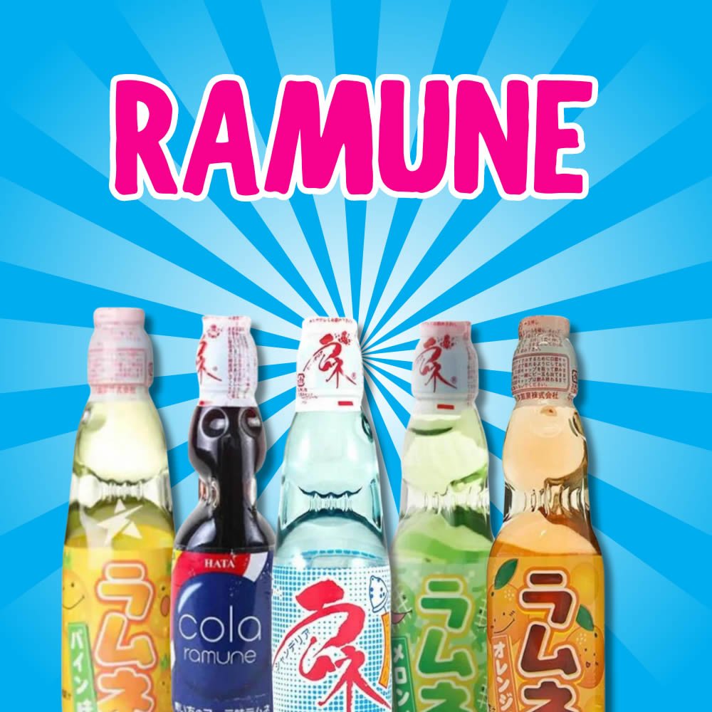 Refreshing Ramune Drinks: SoSweet