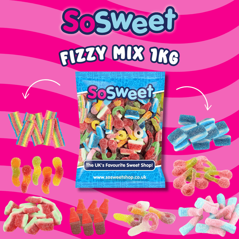 1kg Sweets: Pick n Mix Grab Bags – SoSweet