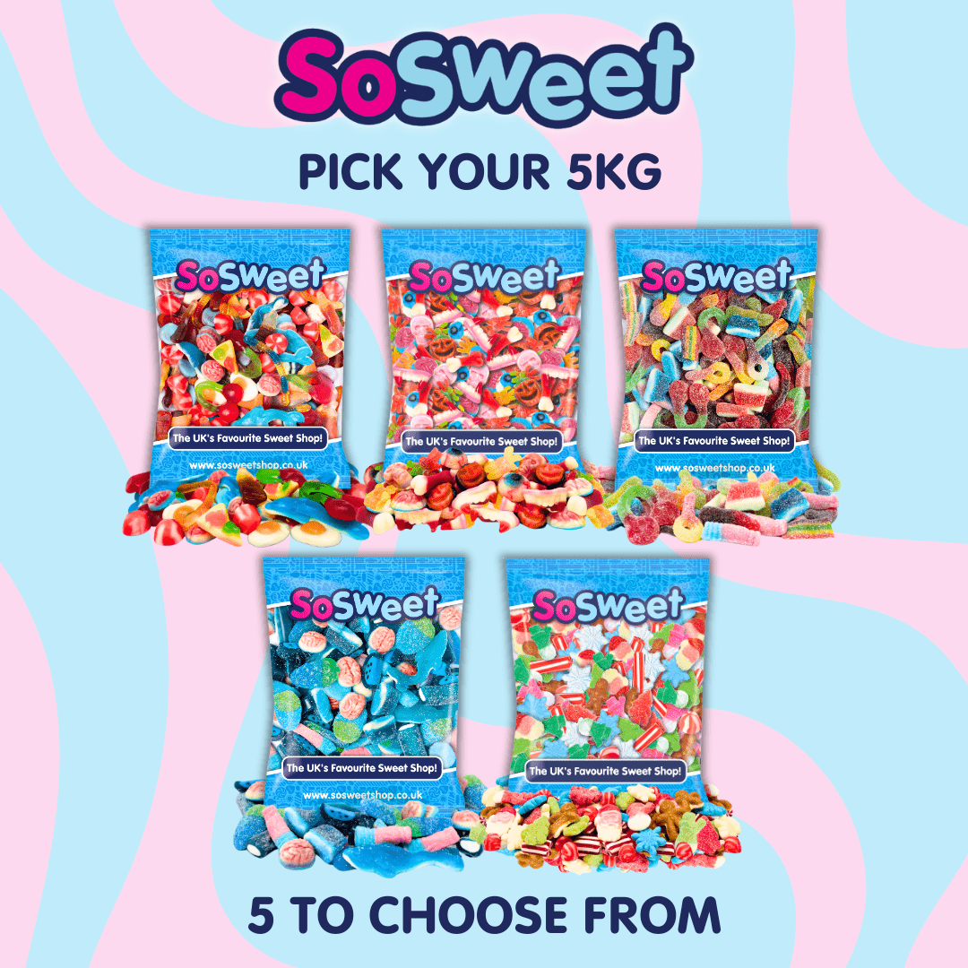 5 x 1kg Sweet Mix Bags (Pick your own) – SoSweet