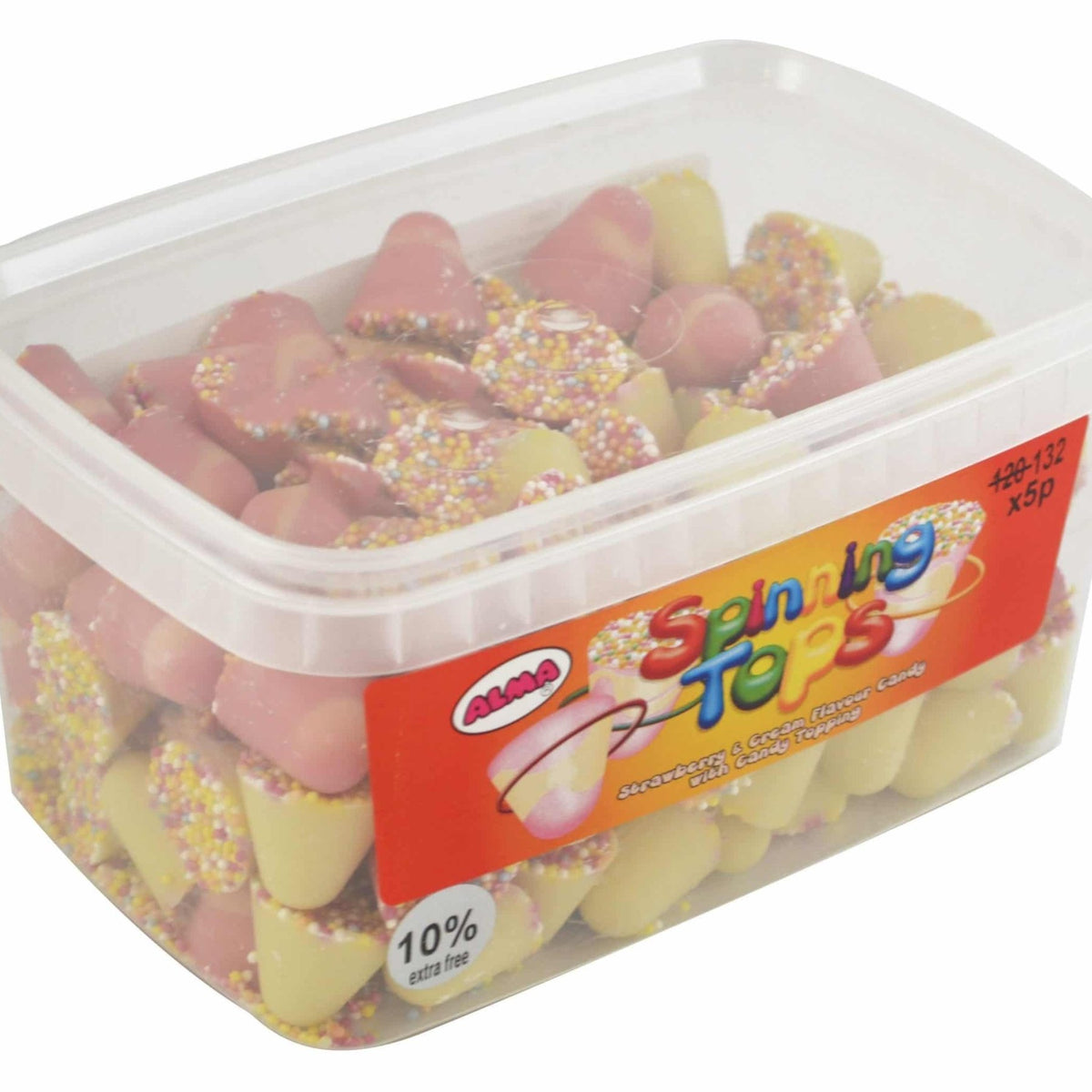 Hannah's Tub Spinning Tops (120Pcs) – SoSweet