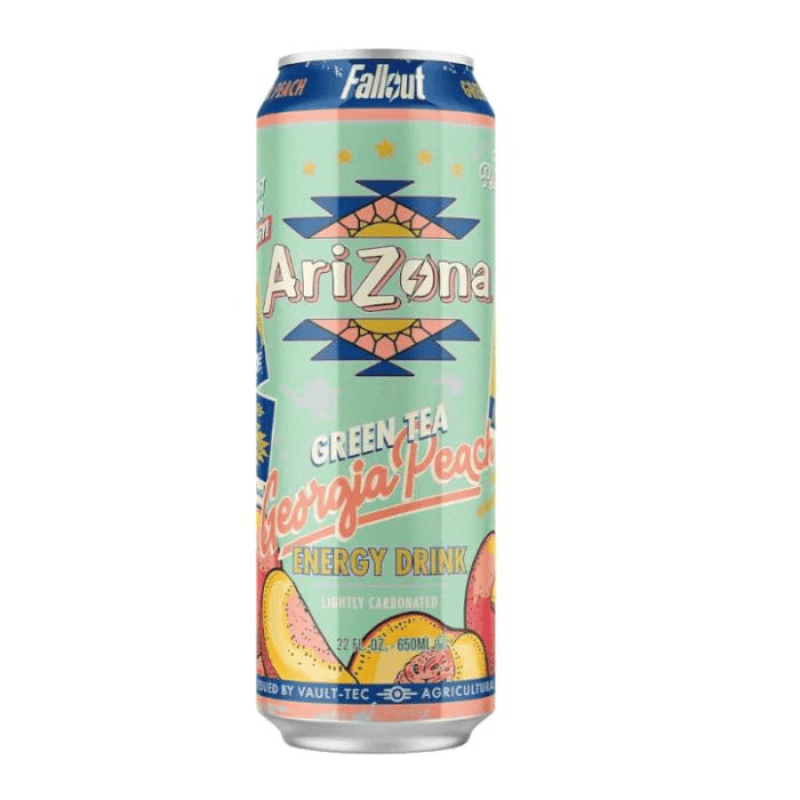 Arizona Fallout Georgia Peach Green Tea Energy Drink Can 650ml – SoSweet