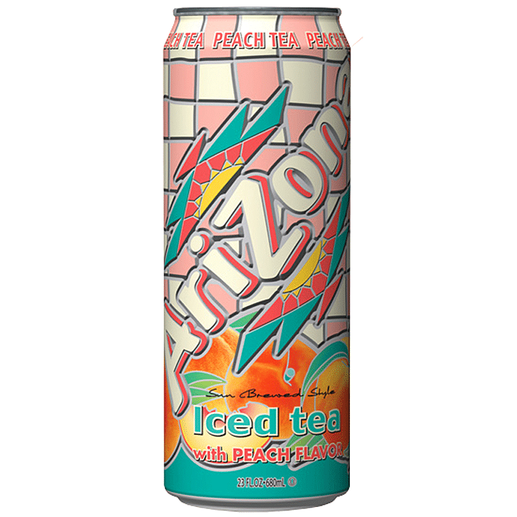Arizona Iced Tea with Peach Can 650ml USA – SoSweet