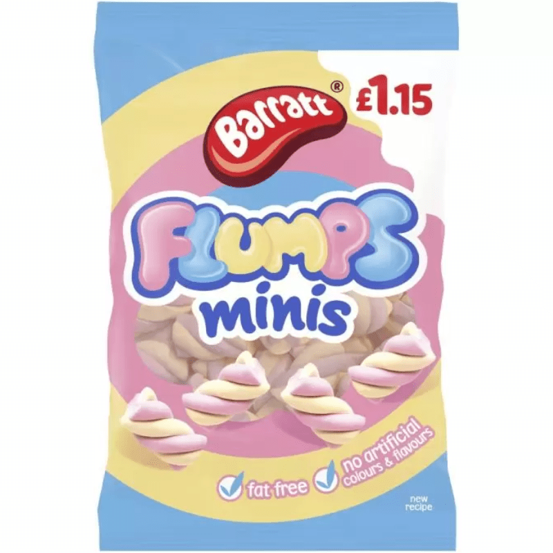 Barratt Mini Flumps Peg Bag 120g – SoSweet