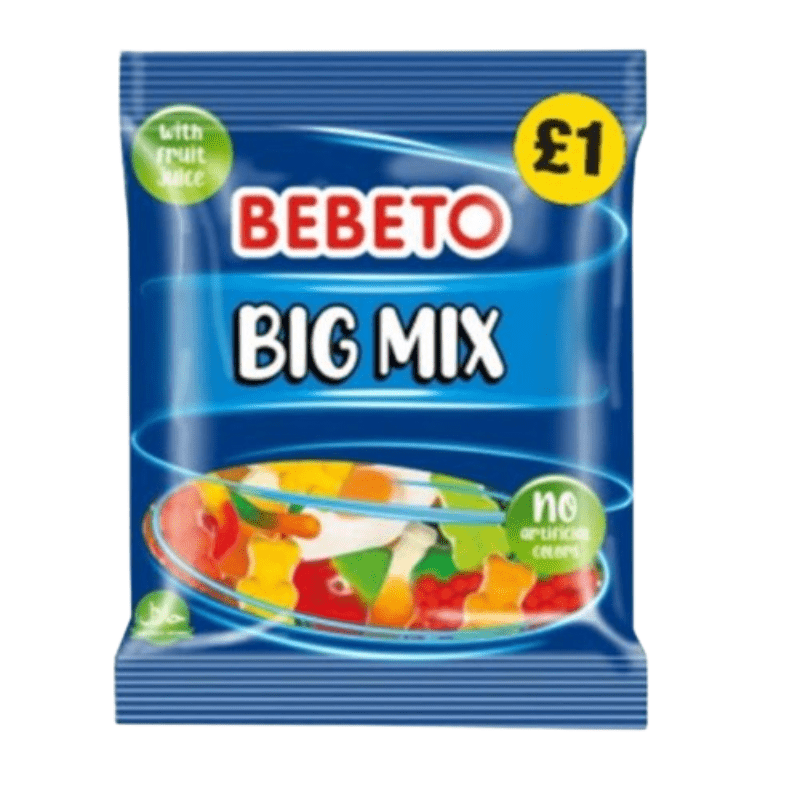 Bebeto Big Mix Peg Bag 150G £1 PMP – SoSweet