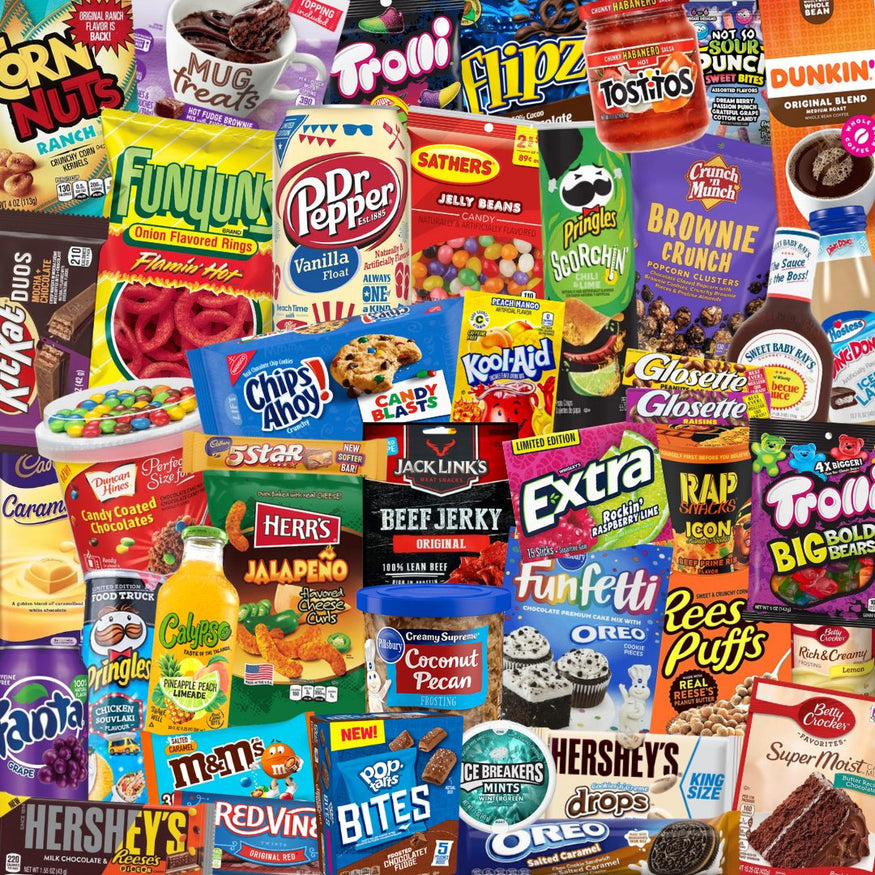 American Snacks: Crisps Chips and Dips – SoSweet