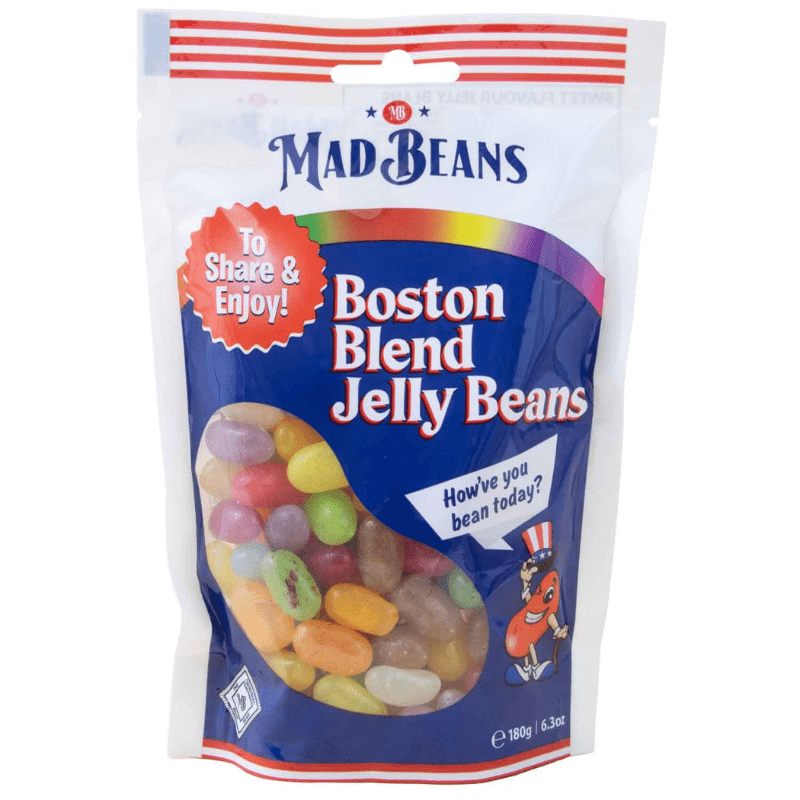 Bip Mad Beans Boston Mix Pouch 180g – SoSweet