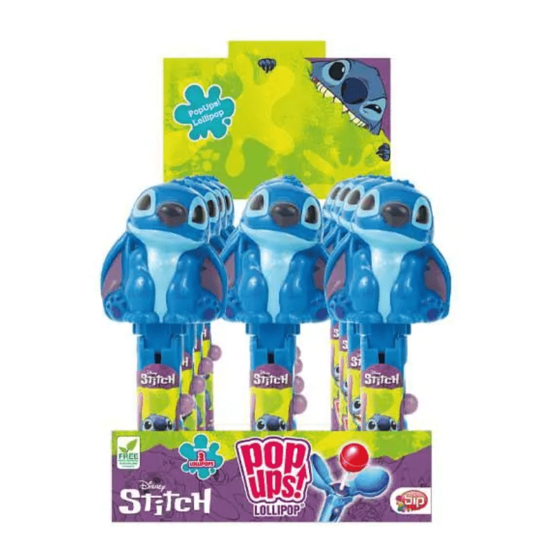 Bip Disney Lilo & Stitch Pop Ups Lollipop 10g – SoSweet