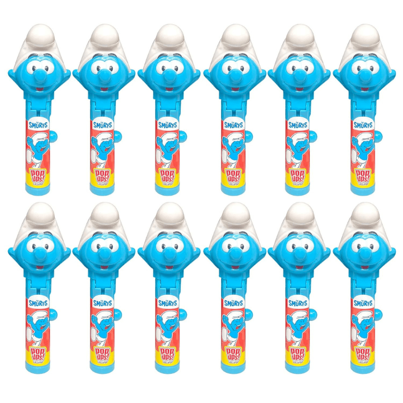 Bip Smurfs Pop Ups Lollipop 10g – SoSweet