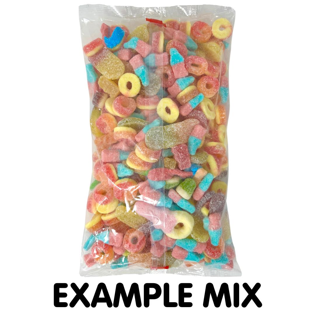 Sweet & Tangy Blue Fizzy Jelly Sweets 3kg Pack - High-Quality ...