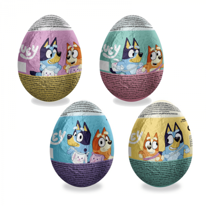 Bluey Milk Chocolate Surprise Egg 20g – SoSweet