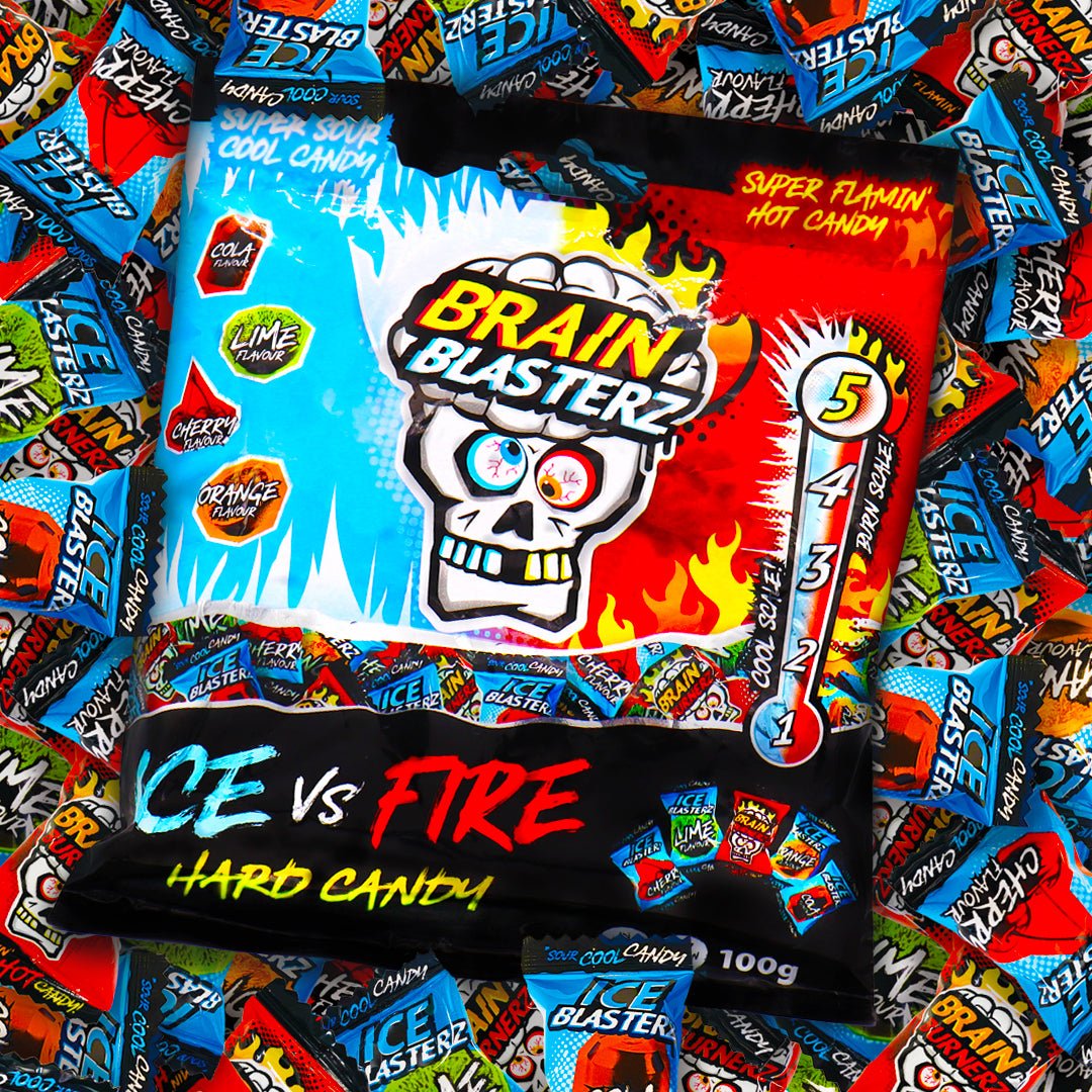 Brain Blasterz Peg Bag Ice vs Fire 100g – SoSweet