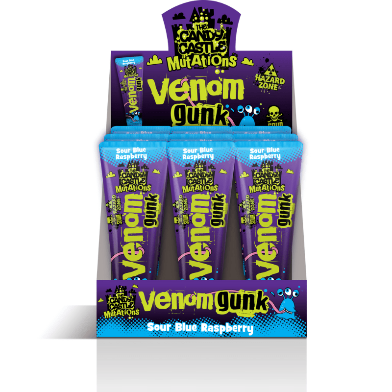 Candy Castle Crew Mutations Sour Venom Gunk Blue Raspberry 120g (Case ...