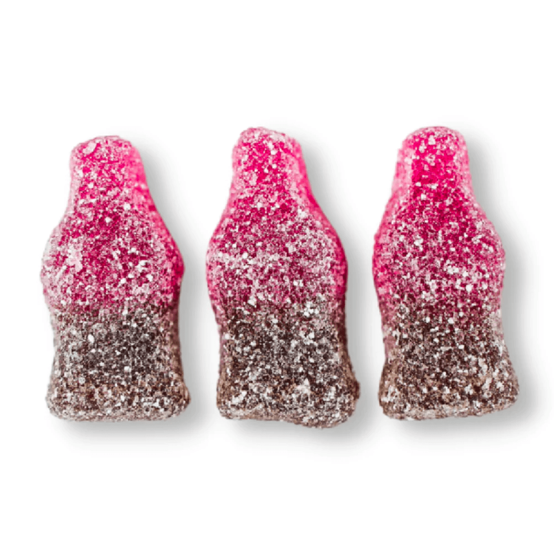 Candycrave Vegan Fizzy Cherry Cola Bottles Bag 2kg – SoSweet