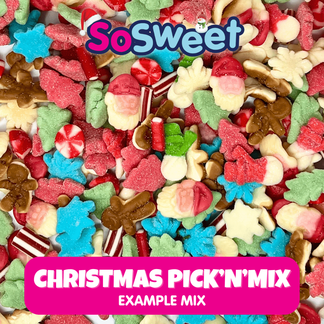 Christmas Pick&Mix Sweets Bucket 2kg – SoSweet