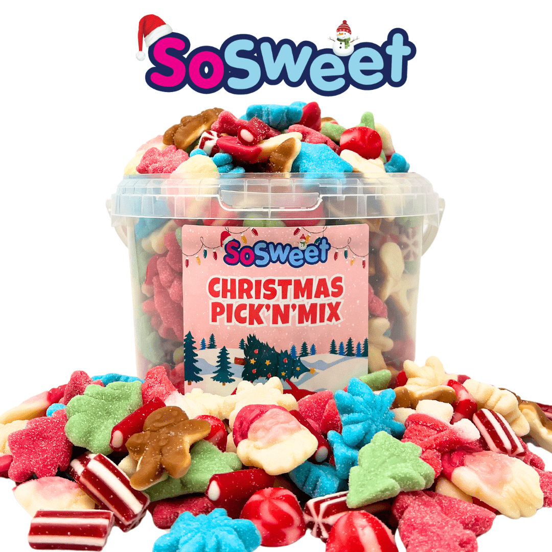 Christmas Pick&Mix Sweets Bucket 2kg – SoSweet