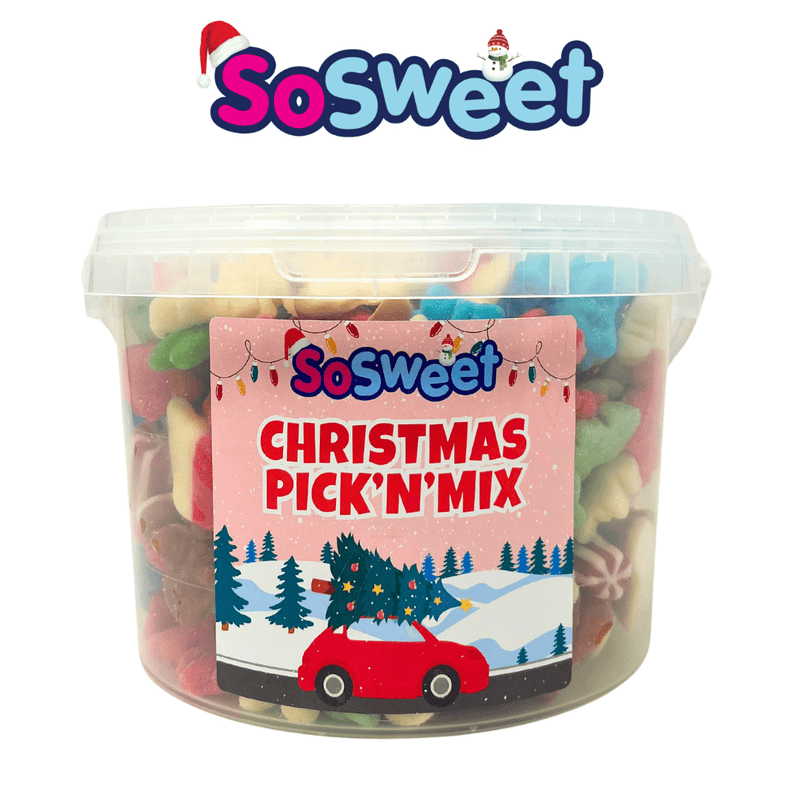 Christmas Pick&Mix Sweets Bucket 2kg – SoSweet