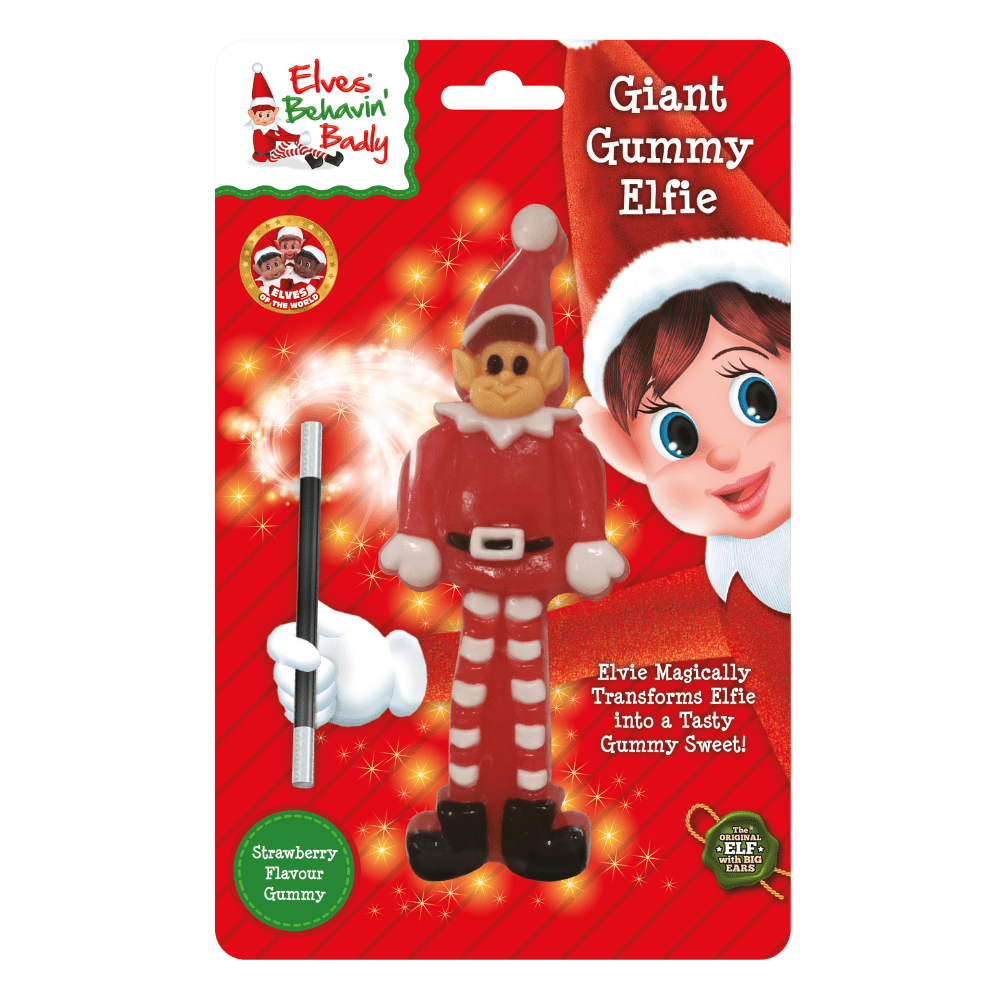 Elves Behaving Badly Giant Gummie Elfie 80g – SoSweet