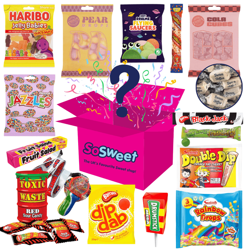 English Sweet Surprise Box – SoSweet