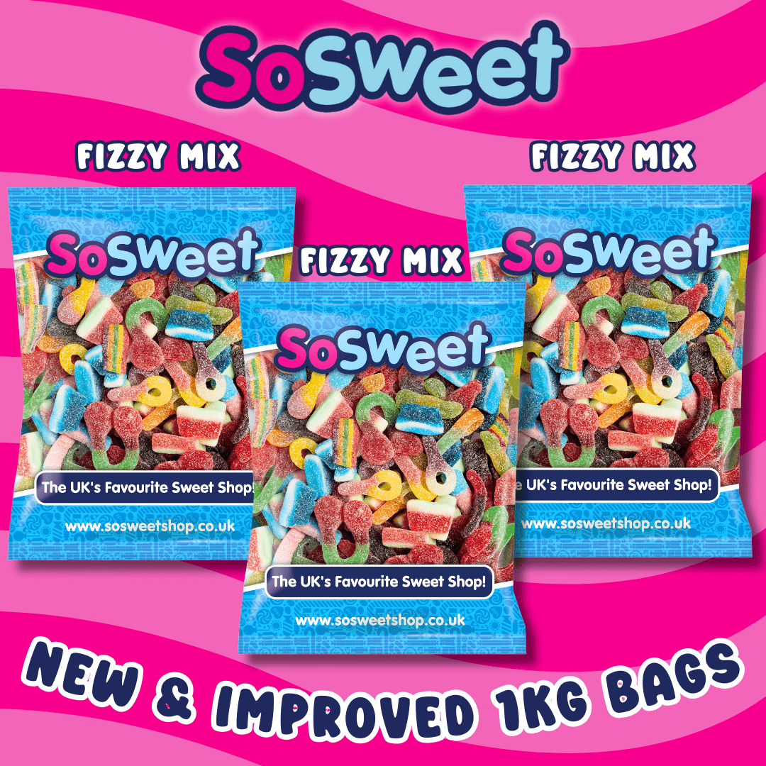 3kg Sweet Bags: Bulk Bag Sweets – SoSweet