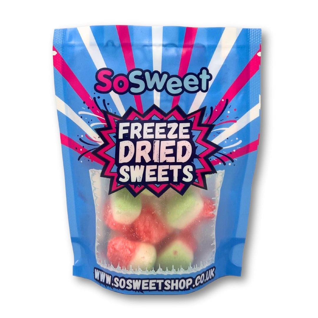 Freeze Dried Mini Watermelon Slices 25g - Intense Flavour Burst – SoSweet