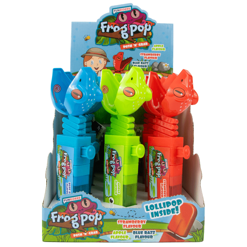 Funriders Frog Pop 17g – SoSweet