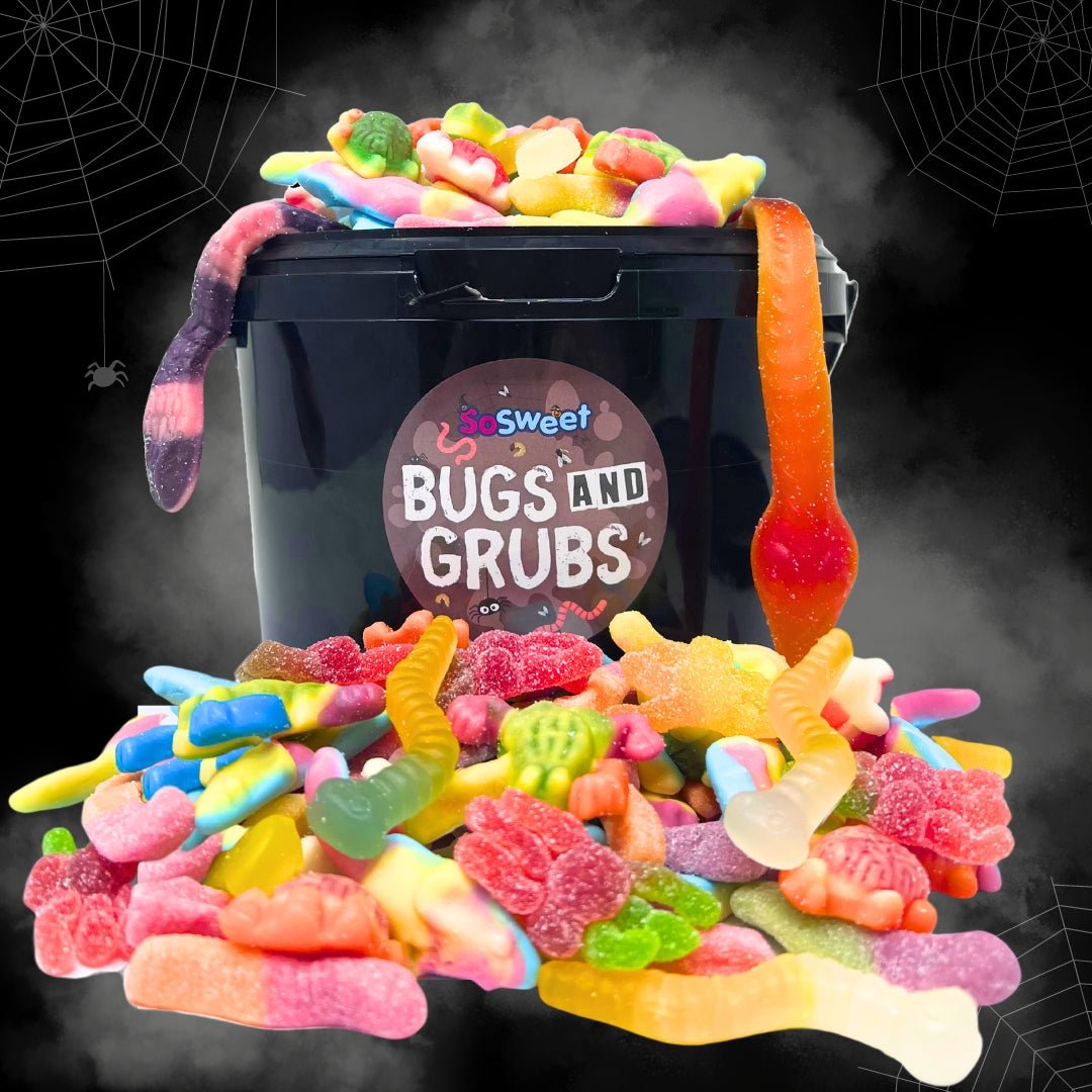Halloween Bugs & Grubs Pick'n'Mix Sweets Bucket 2kg – SoSweet
