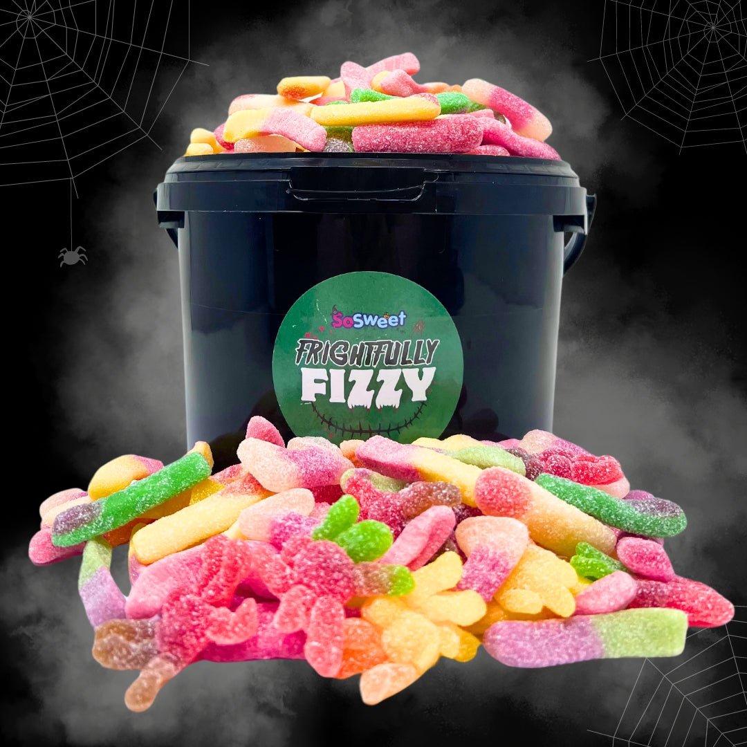 Halloween Frightfully Fizzy Trick'n'Mix Sweets Bucket 2kg – SoSweet