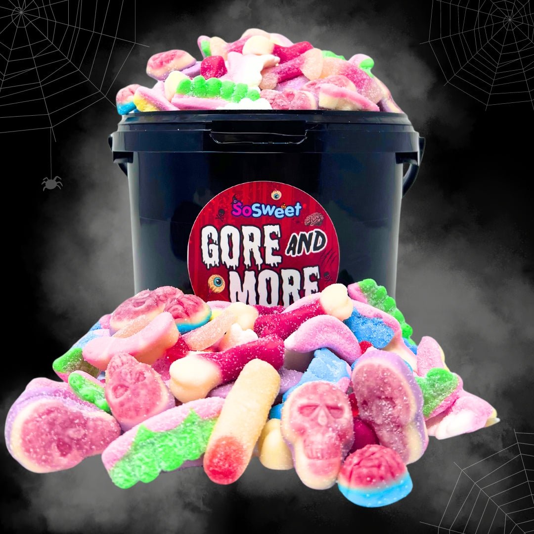Halloween Gore & More Pick'n'Mix Sweets Bucket 2kg – SoSweet