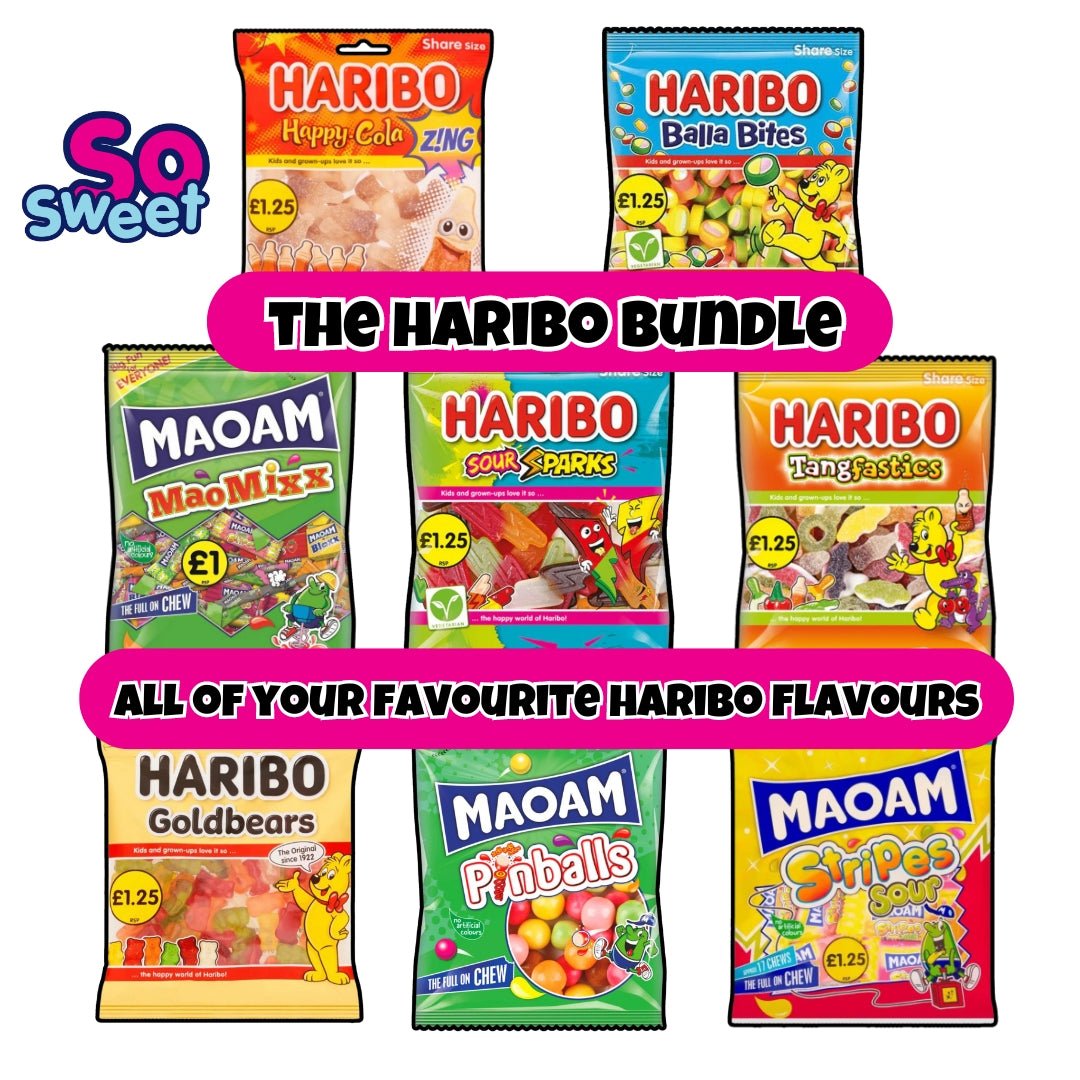 HARIBO Sweets: Best Selection LOW PRICES – SoSweet