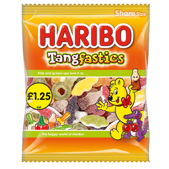 Haribo Tangfastics: Super Fizzy Sweets and Sour Gummies – SoSweet