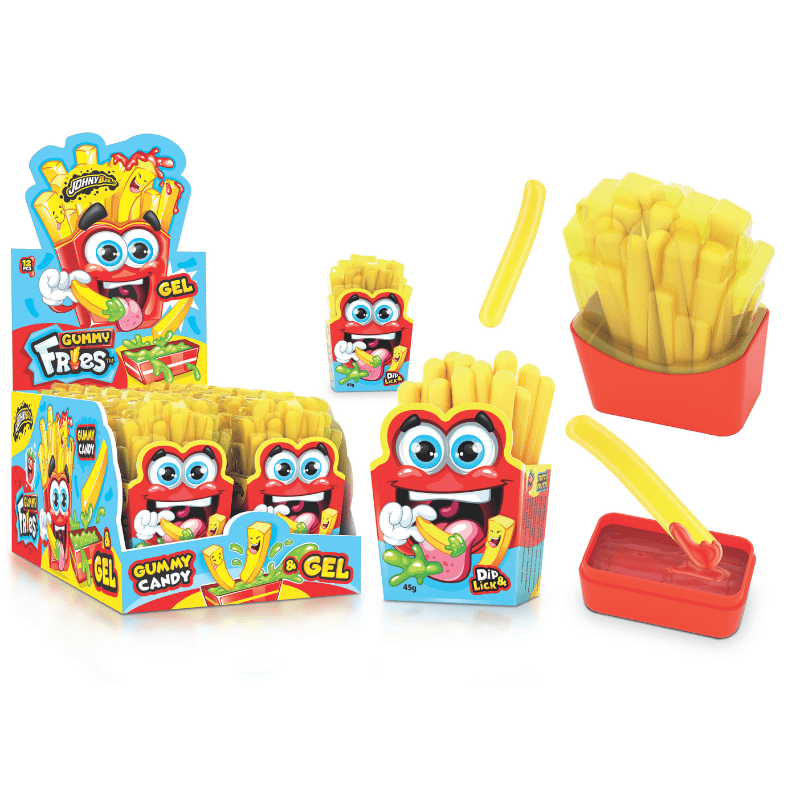 Johny Bee Gummy Fries 45g – SoSweet