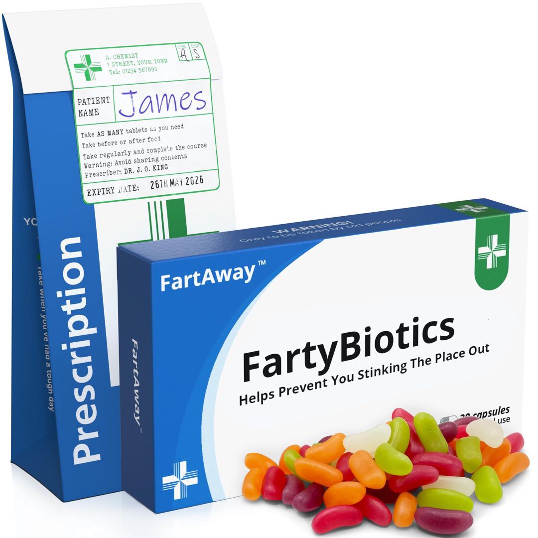 Joke Pill Box FartyBiotics 100g – SoSweet