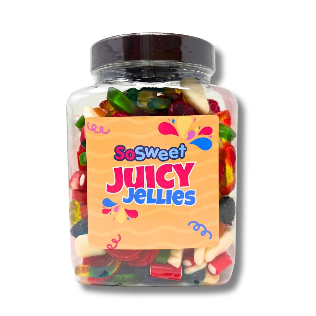 Juicy Jellies Sweet Mix Gift Jar 1.5kg – SoSweet