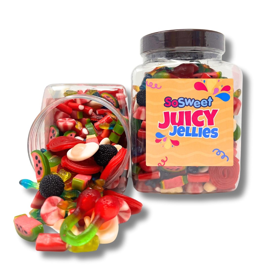 Juicy Jellies Sweet Mix Gift Jar 1.5kg – SoSweet