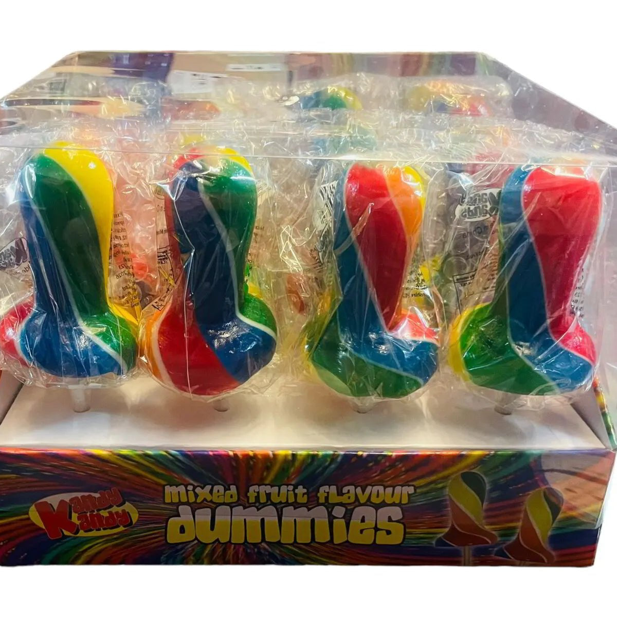 Kandy Kandy Large Fruit Dummies on a Stick 120g – SoSweet