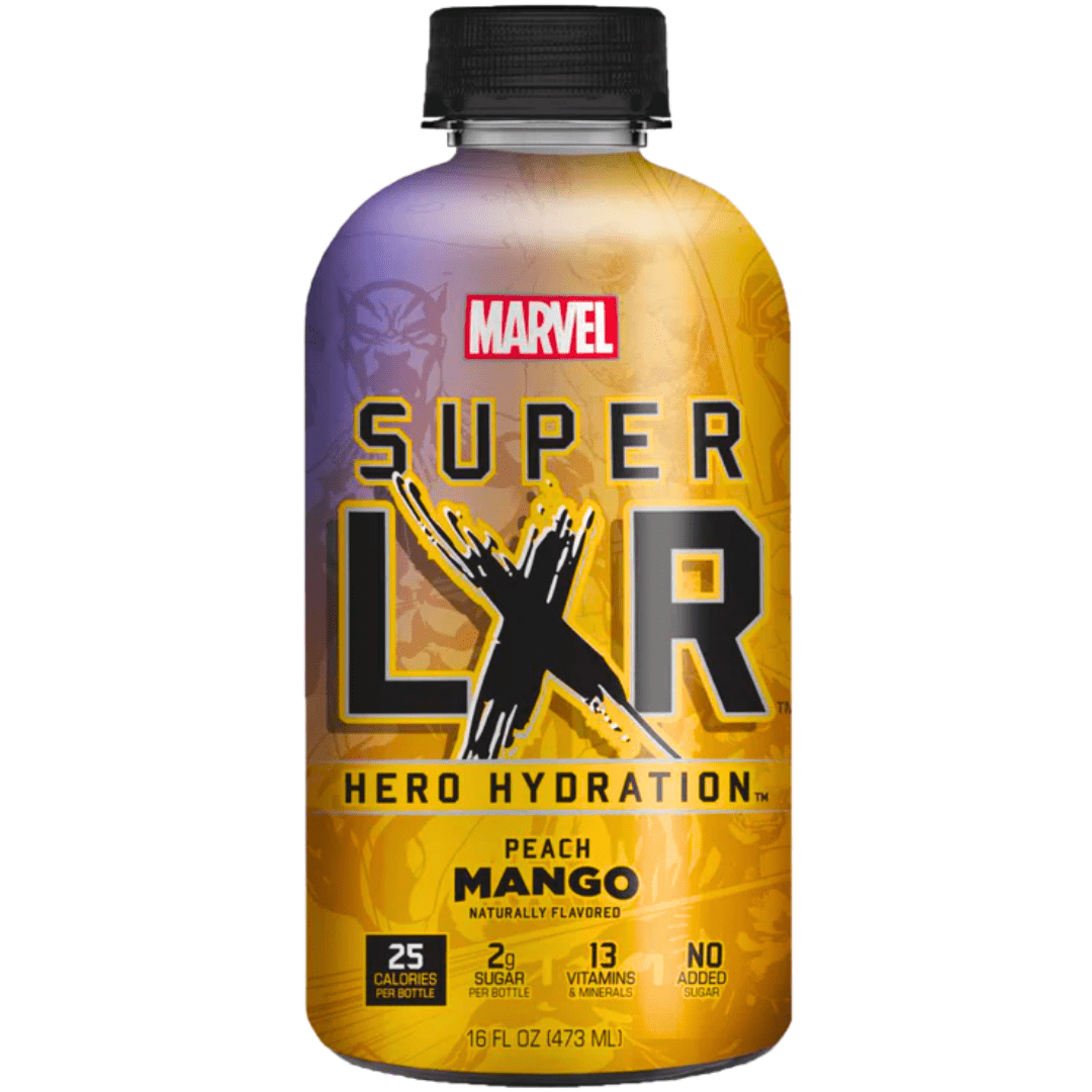 Marvel Super LXR Arizona Peach Mango - The Ultimate Superhero Drink ...