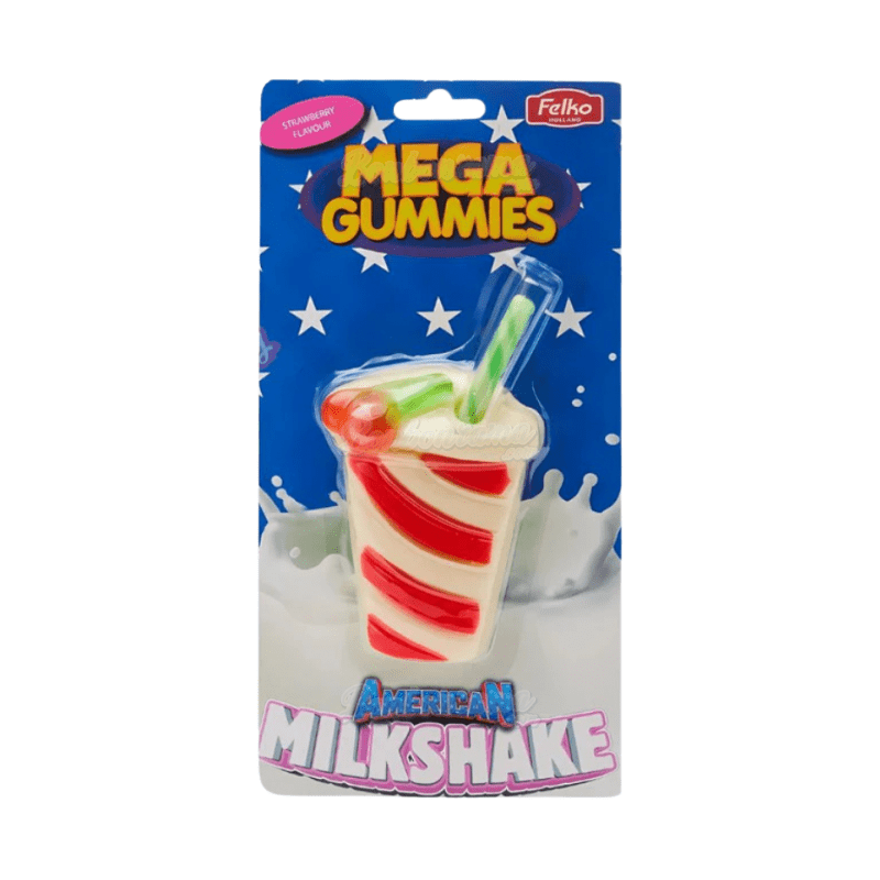 Felko Mega Gummies American Milkshake 120g – SoSweet