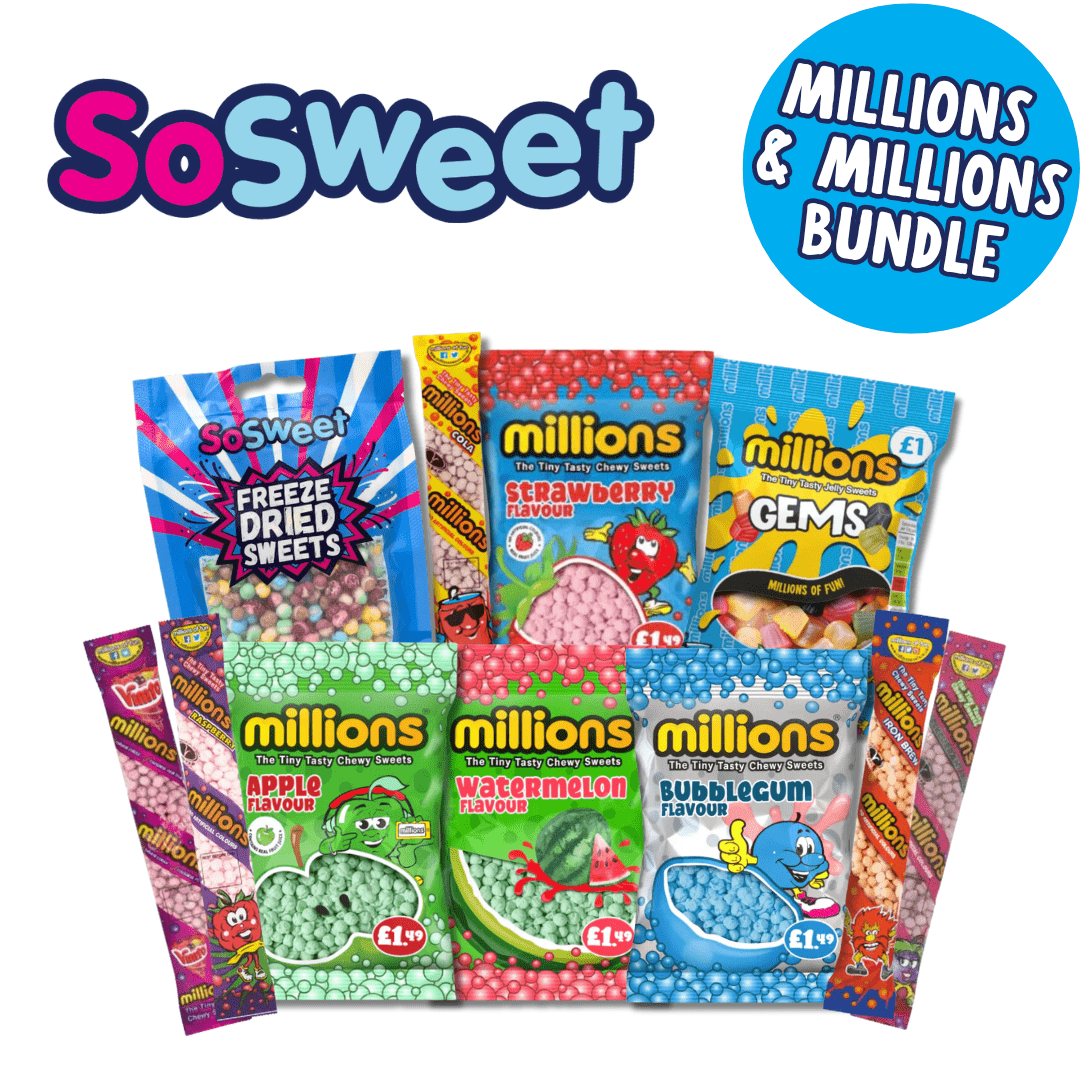 Millions Sweets Extravaganza: 9 Flavours of Tiny, Tasty Treasures – SoSweet