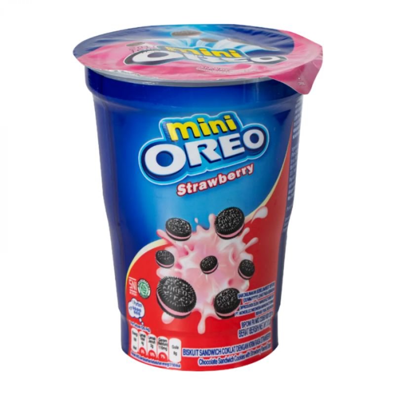 Oreo Mini Cup Strawberry 61g – SoSweet