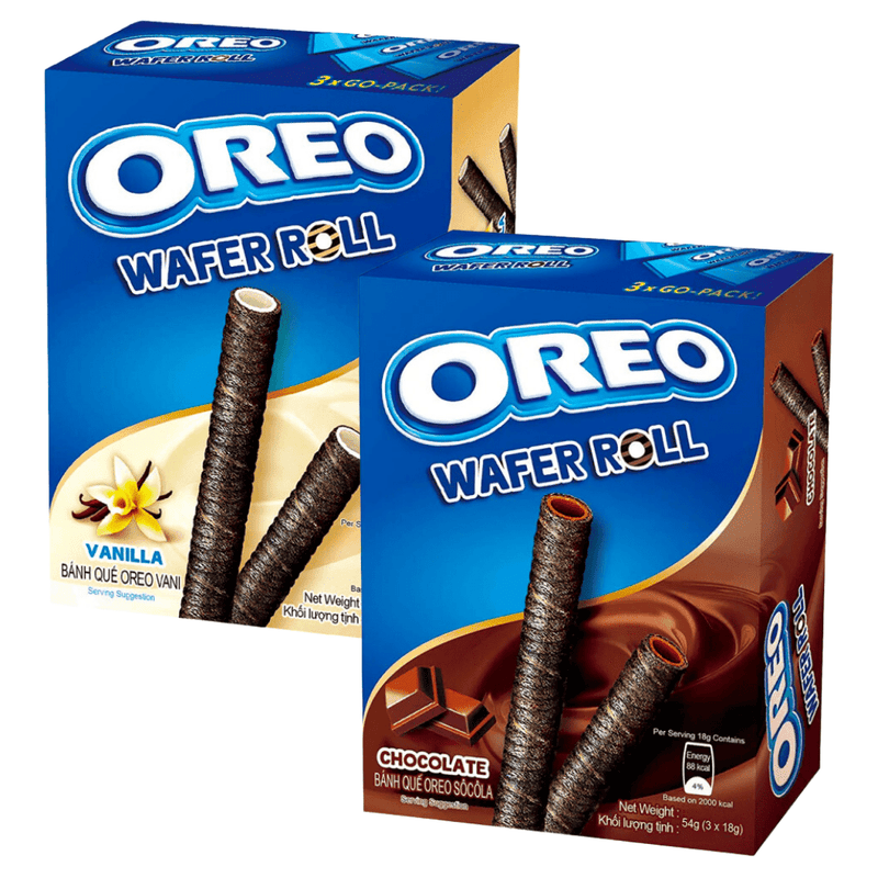 Oreo Wafer Rolls - A Deliciously Crunchy Treat | 2 for £3 – SoSweet