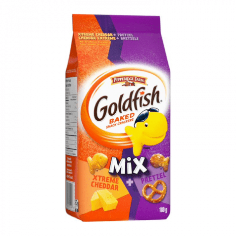 Pepperidge Farm Goldfish Xtreme Cheddar & Pretzel Crackers 180g – SoSweet