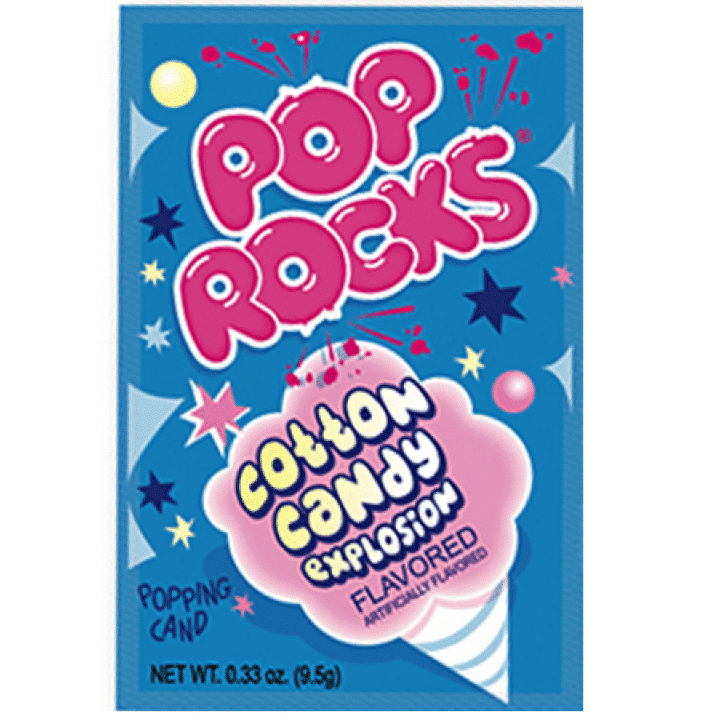 Pop Rocks Cotton Candy 9g – SoSweet
