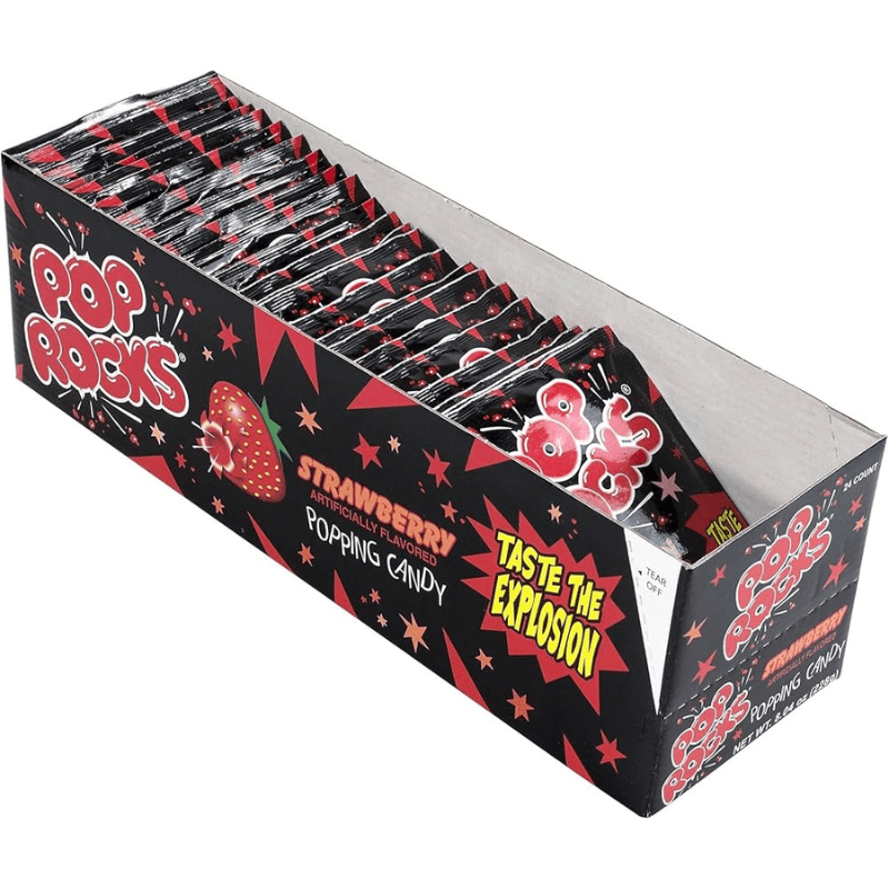 Pop Rocks Strawberry 9g (Case of 24) – SoSweet