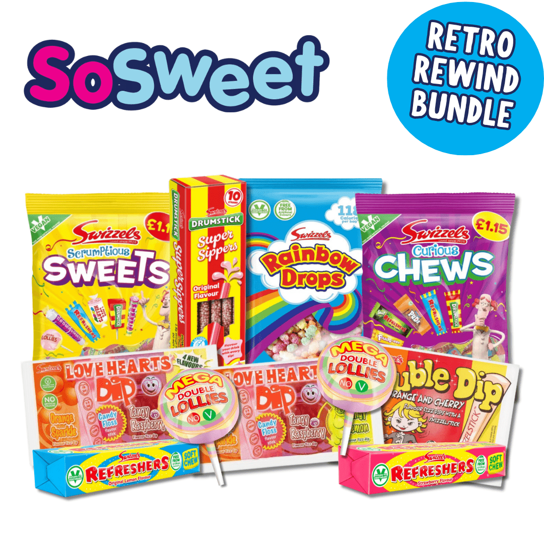 Retro Rewind Bundle | Nostalgic Swizzels Sweet Collection – SoSweet
